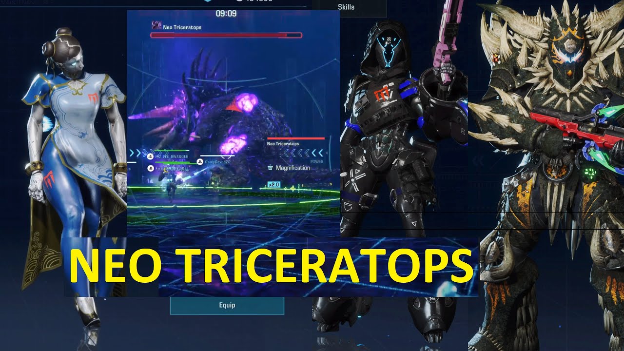 Exoprimal Robot Chun Li Vs Neo Triceratops New Boss Season 3 Also ...