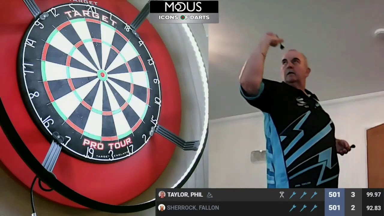 Phil Taylor vs Fallon Sherrock - The Modus Champions Series [24/5/20 ...