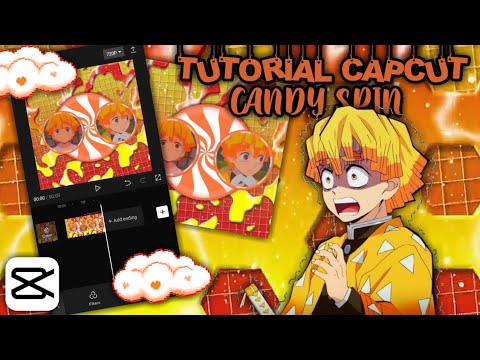 capcut tutorial || candy spin transition || candy style transition - YouTube