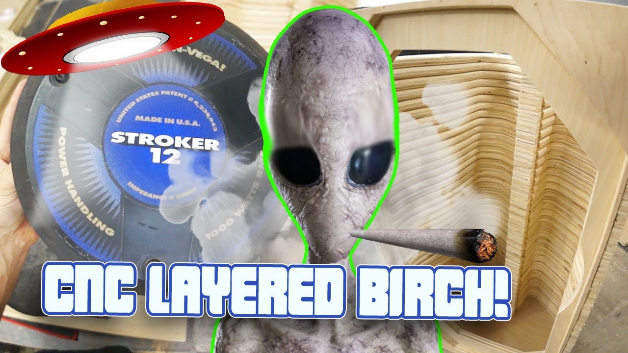 IMPOSSIBLE ALIEN WOOFER ENCLOSURE! - OG Cerwin Vega Stroker 12 sealed ...