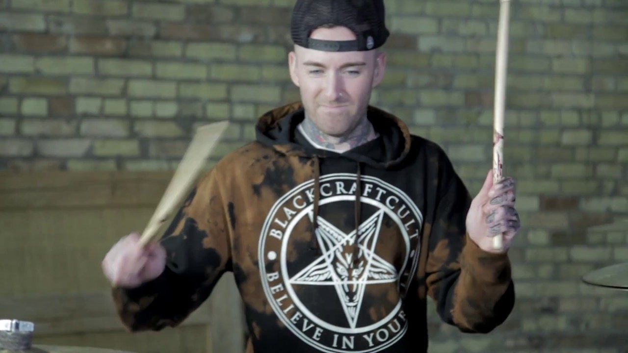 I Got Bones Drum Tutorial With Aaron Birdsall - Danny Worsnop | The ...