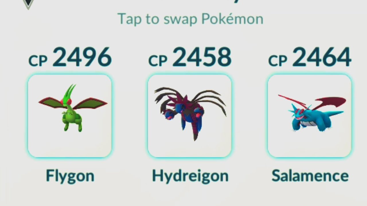 🐉Triple Dragon Type Team in Ultra League | Pokemon Go | MonsterTamer999 ...