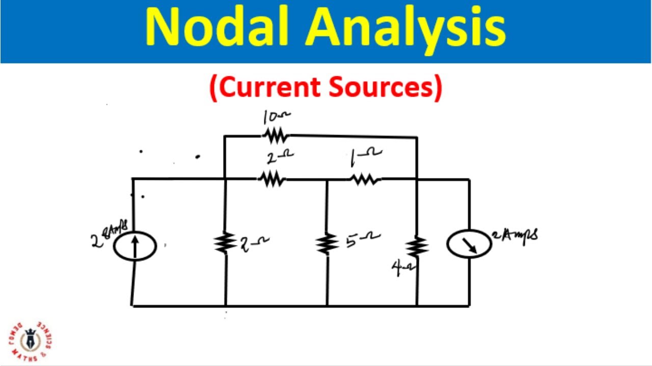 Nodal Analysis Simplified: Solving DC Circuits with Current Sources - YouTube