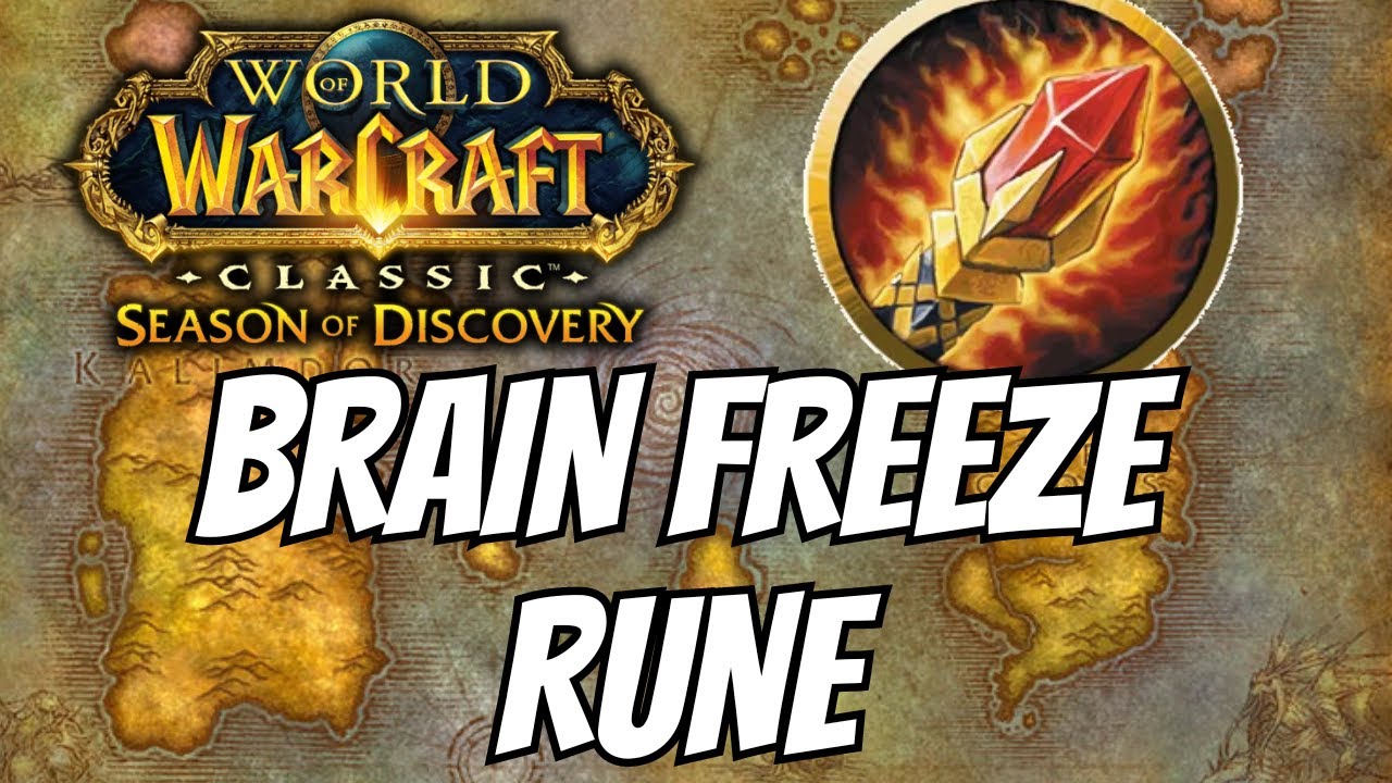 Brain Freeze Rune Location for Mages | Season of Discovery Phase 2 ...