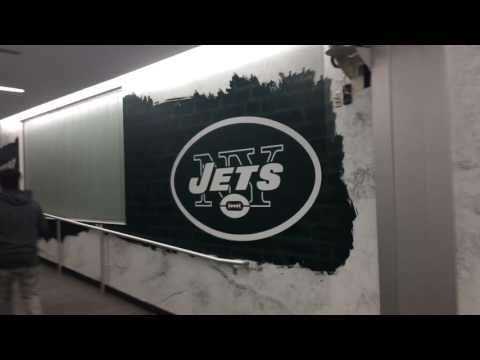 New York Jets Locker Room Tour - YouTube