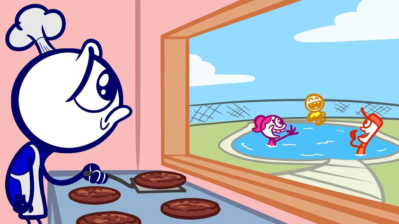 "Miss-Thunder-Stood" | Pencilmation Cartoons! - YouTube