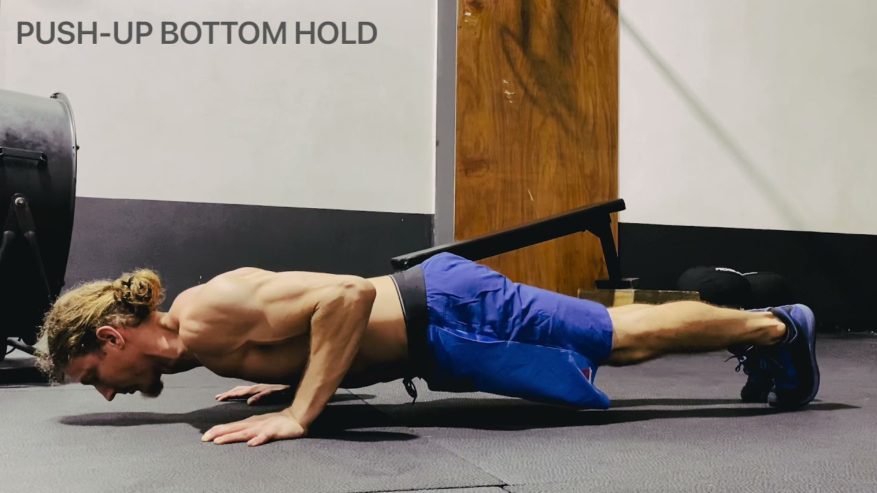 PUSH-UP BOTTOM HOLD - YouTube