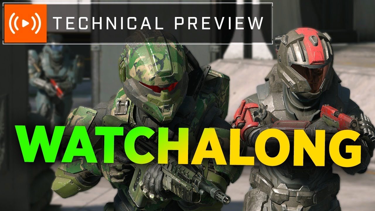 Halo Infinite Tech Test SNEAK PEEK Watchalong (Full Match of Halo ...