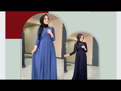 Cepli Elbise - Tesettür Giyim - (RUSEMODA)