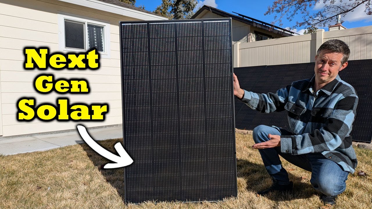 New Shading Technology! Testing the Renogy ShadowFlux 200w Solar Panel ...