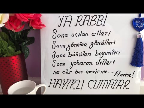 EN YENİ CUMA VİDEOSU 🌷GURBETTE CAMİ ŞİİRİ 🌹Sesli video🌹Gurbet ellerden herkese hayırlı cumalar🌹