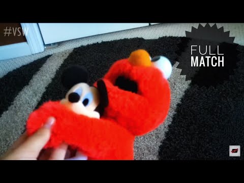 FULL MATCH - Elmo & Wuzzy vs Mickey Mouse & Pac-Man: VSW Ep. 39 - YouTube