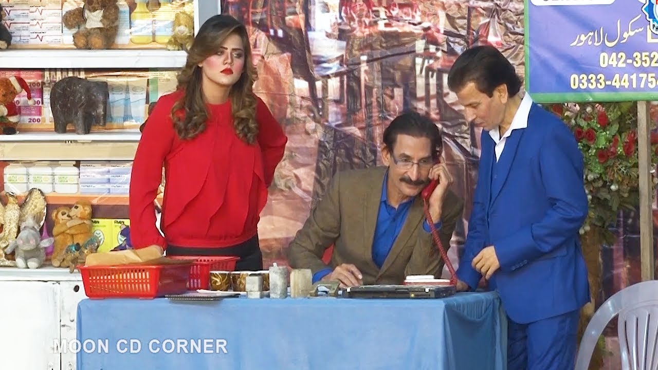 Iftikhar Thakur with Tariq Teddy | Abid Charlie | Comedy Clip | Stage ...