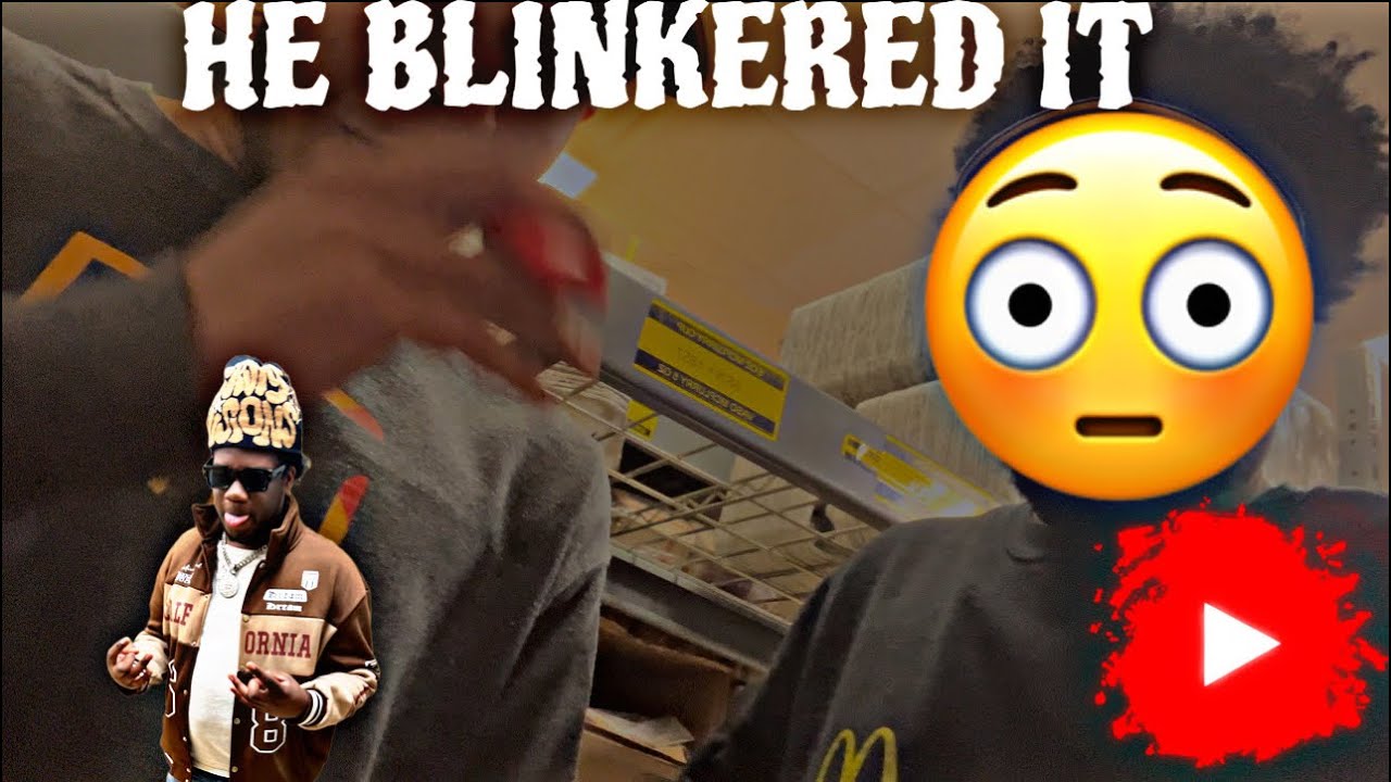 CRAZY BLINKER WITH CART😳 (ALMOST CROAKED) - YouTube