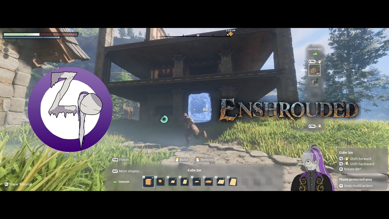 Enshrouded Lets Play Episode 19 - Continuing the Big Build with the Inn ...