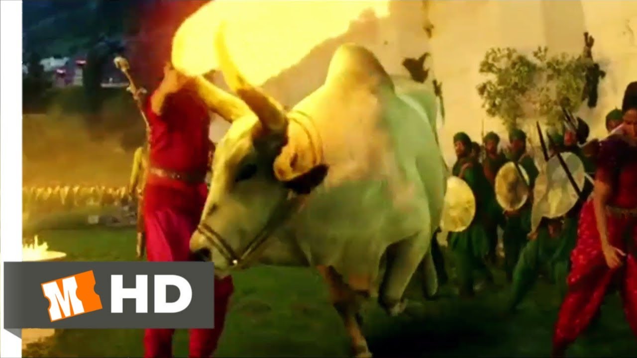 Bahubali 2 The Conclusion I Cow Running Scene I Movieclips And Top X ...