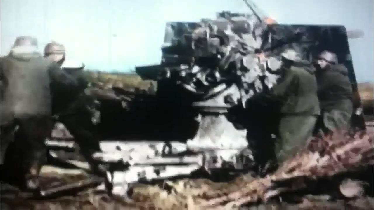 Battle for Stalingrad color footage - YouTube