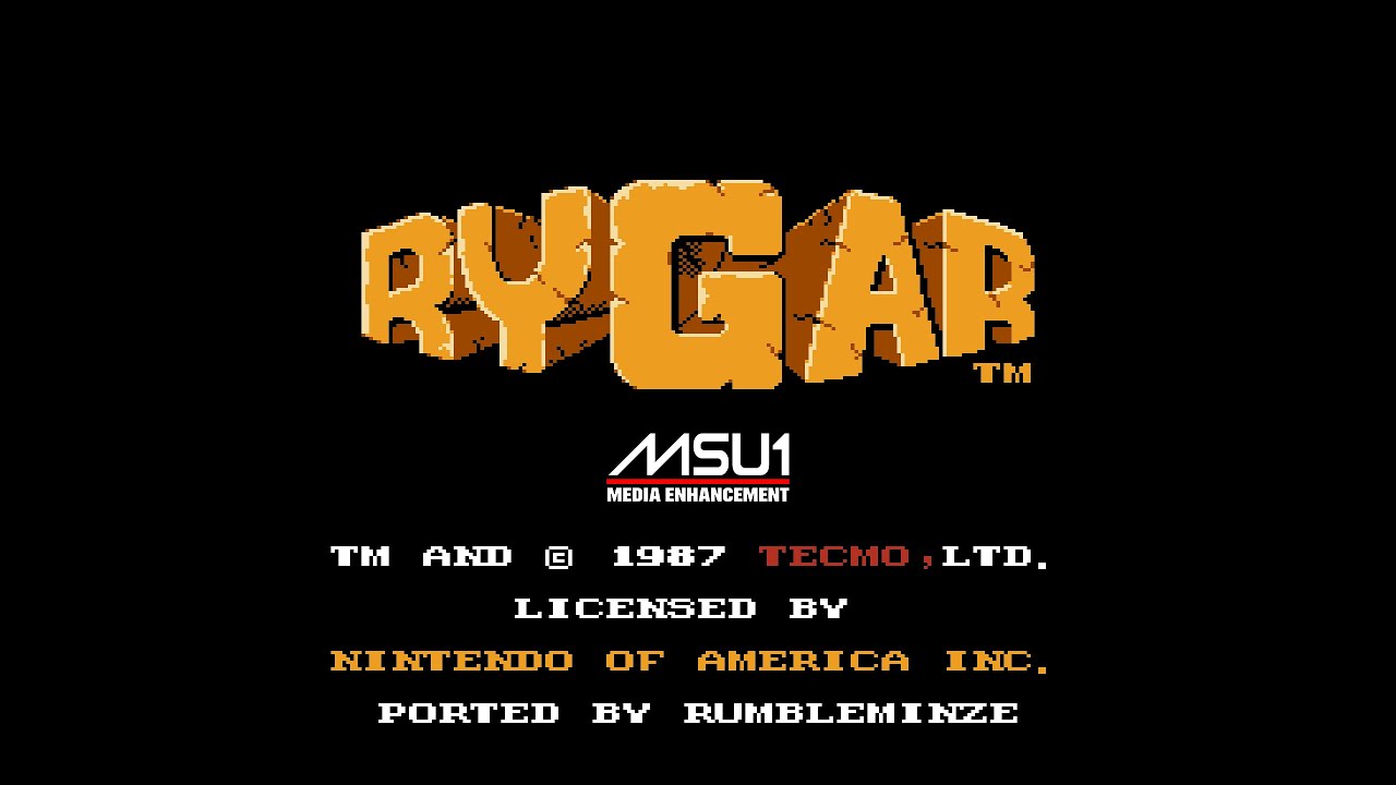 SNES MSU1 Rygar (rumbleminze NES Port) (VG Music Revisited Arranged ...