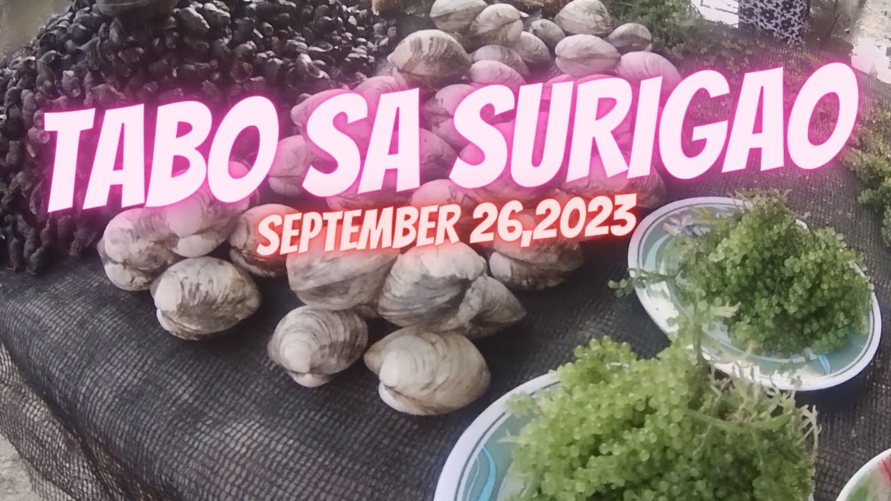 TABO SA SURIGAO CITY /// SURIGAO CITY STREET MARKET - YouTube