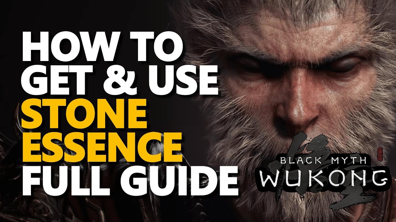 How to get and use Stone Essence Black Myth Wukong - YouTube