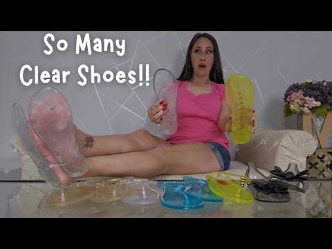 Clear Sandals and Flip Flops Collection