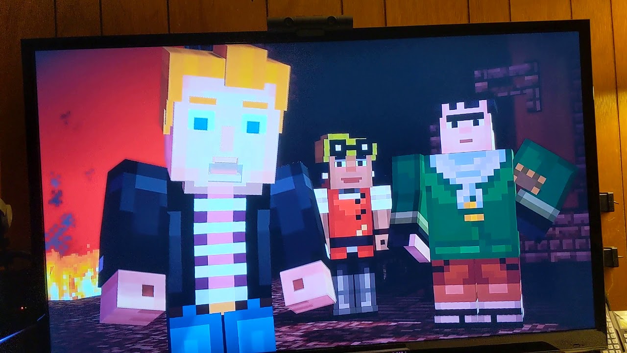 Minecraft Story Mode walkthrough part 8 - YouTube