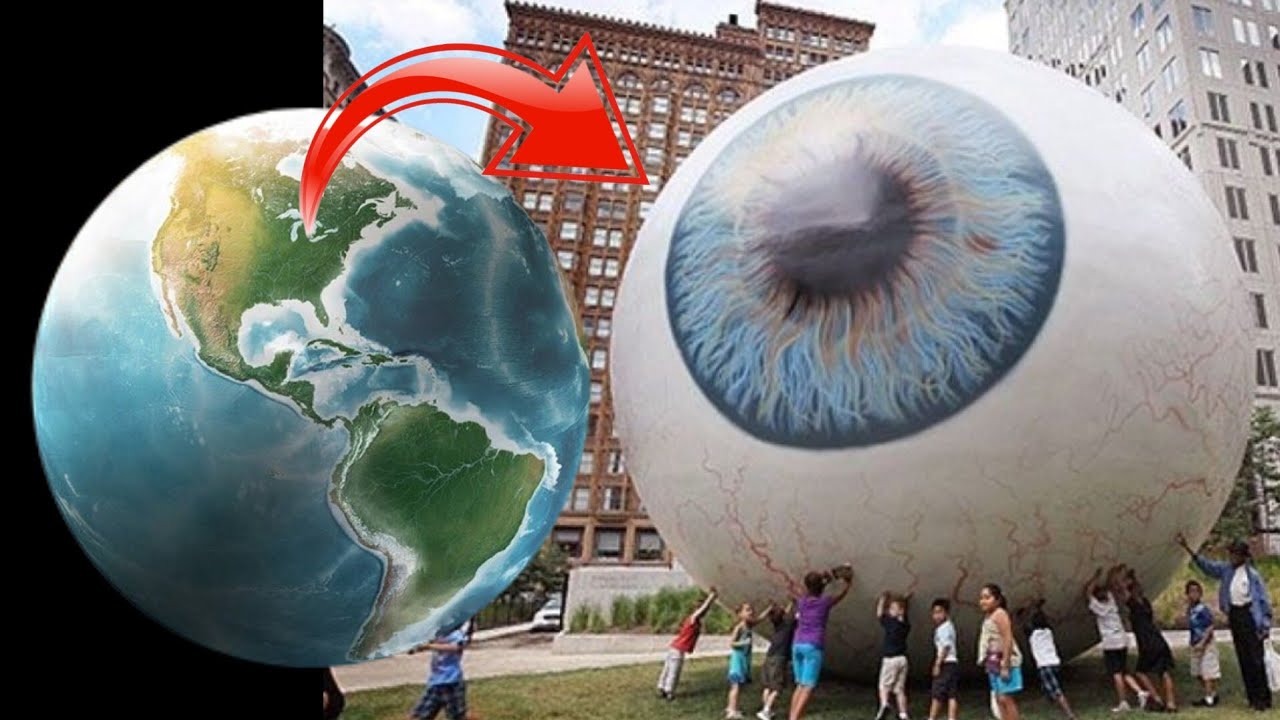 Giant Eyeball on Google Maps 🌎 - YouTube