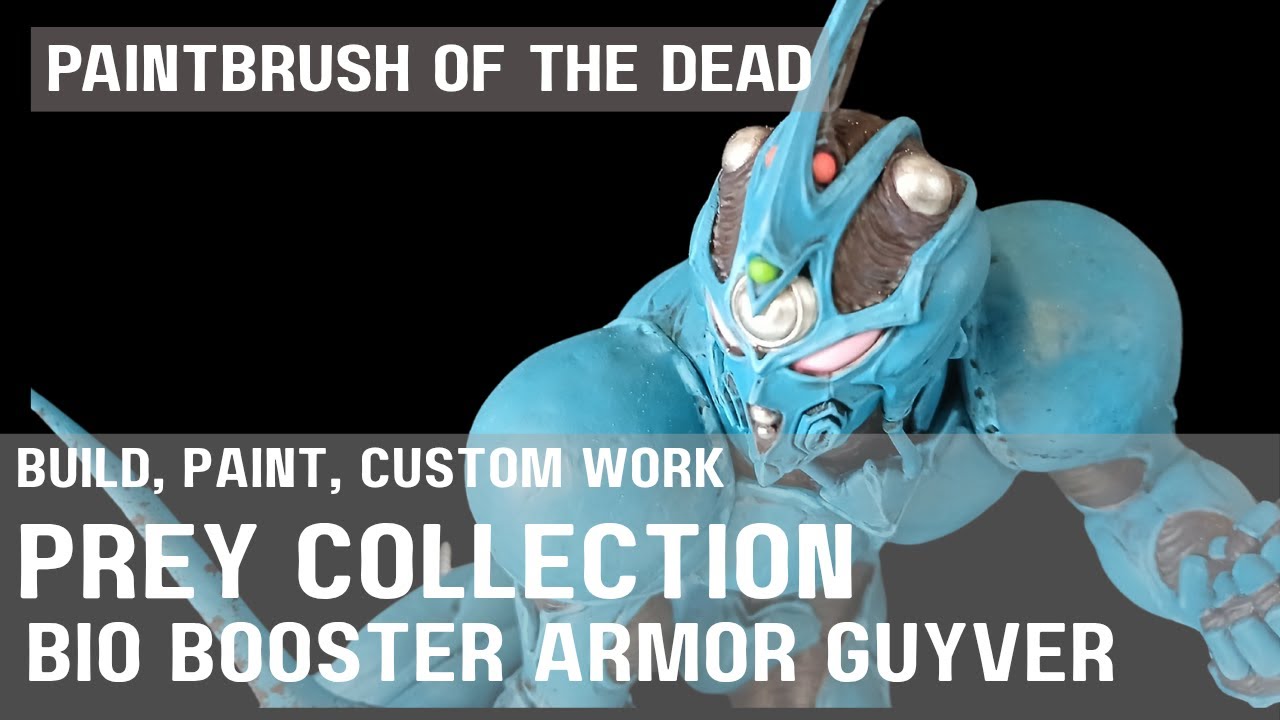 Build, Paint, Custom Work: Guyver 3D Printed Model - YouTube