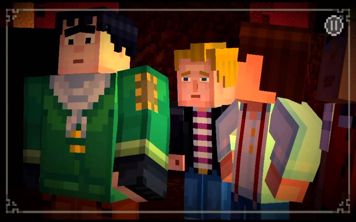 Minecraft story mode - the nether (7) - YouTube
