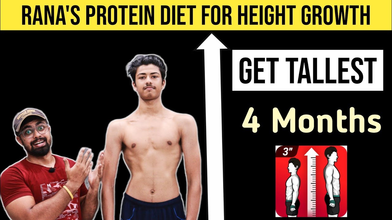 Rana's Protein Diet For HEIGHT INCREASE In Just 4 Months - YouTube