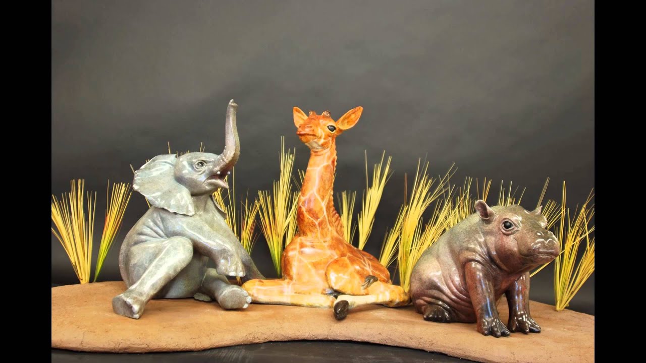 Ron Brunson Sculpture - YouTube
