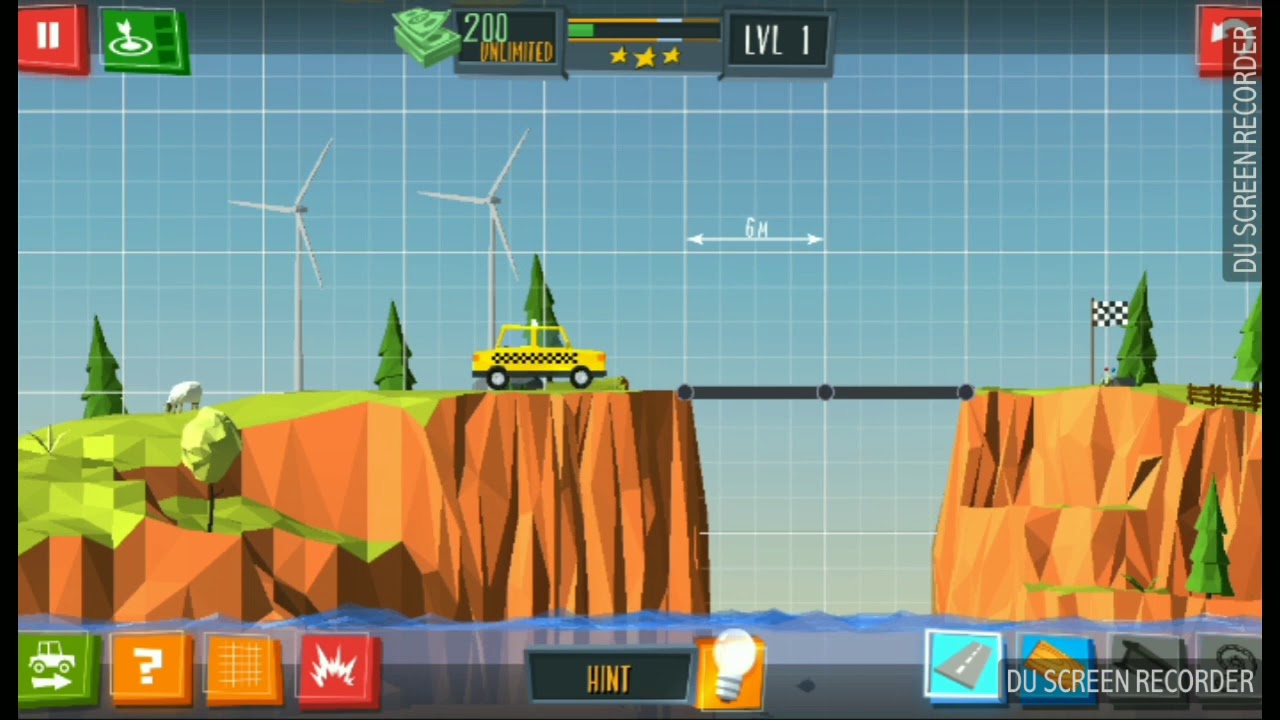 Build a bridge level 1 - YouTube