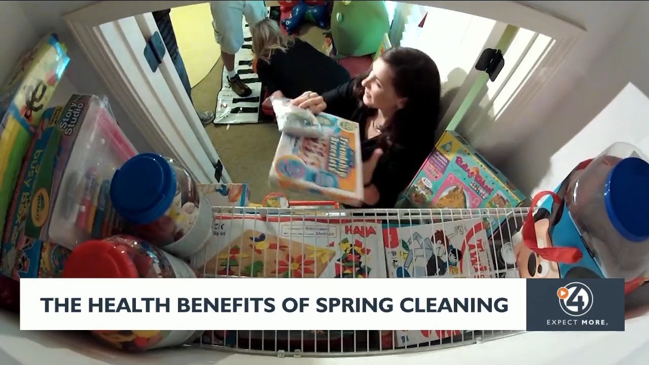 The health benefits of spring cleaning - YouTube
