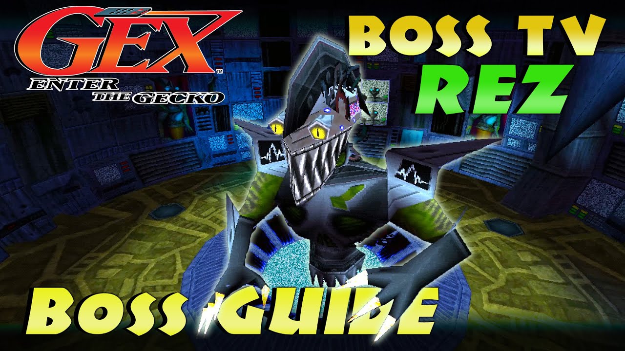 Rez | Boss TV Guide | Gex: Enter the Gecko - YouTube