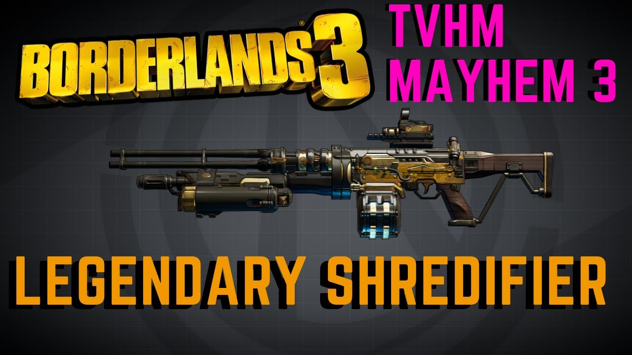 SHREDIFIER IS BACK! BEST GUN for FL4K in BORDERLANDS 3? Legendary ...