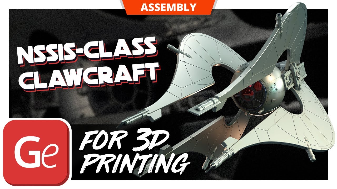 Nssis-class Clawcraft 3D Printing Model | Assembly by Gambody - YouTube