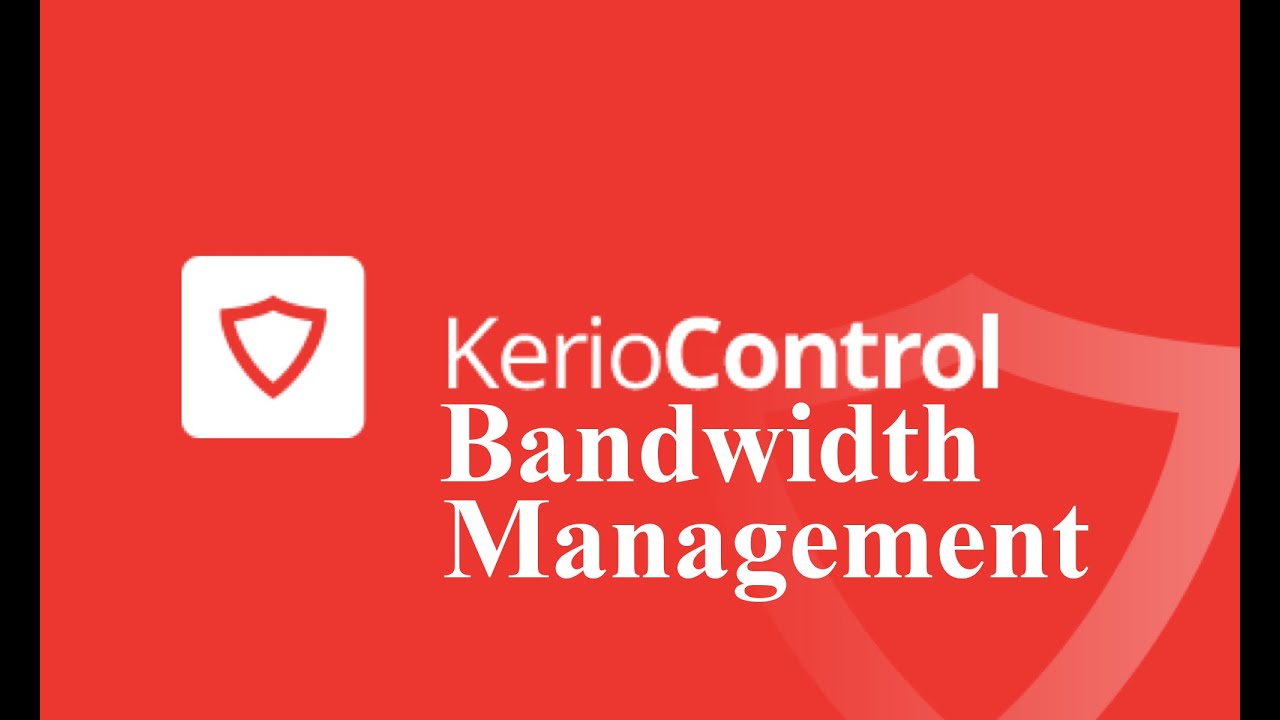 Kerio Control UTM Tutorial 10 - Bandwidth Management and QoS - YouTube