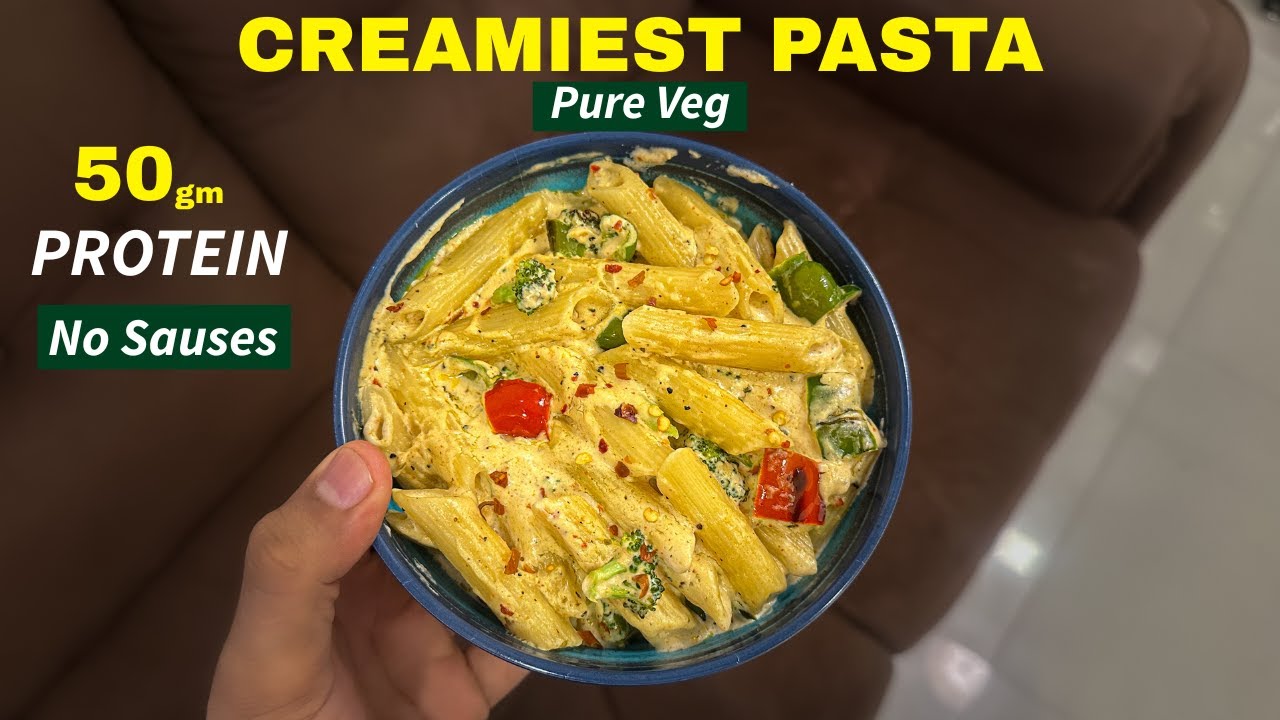 PURE VEG HIGH PROTEIN PASTA | Pure High Portein Recipes | Fit Bite ...