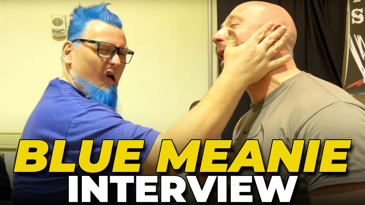 Blue Meanie SLAPS Simon Miller! - YouTube