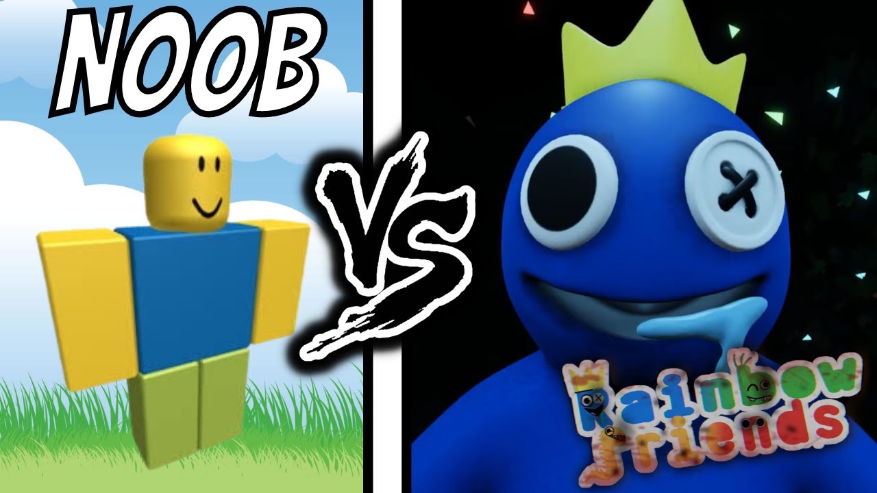 Can ROBLOX NOOB Survive The RAINBOW FRIENDS?!! - YouTube