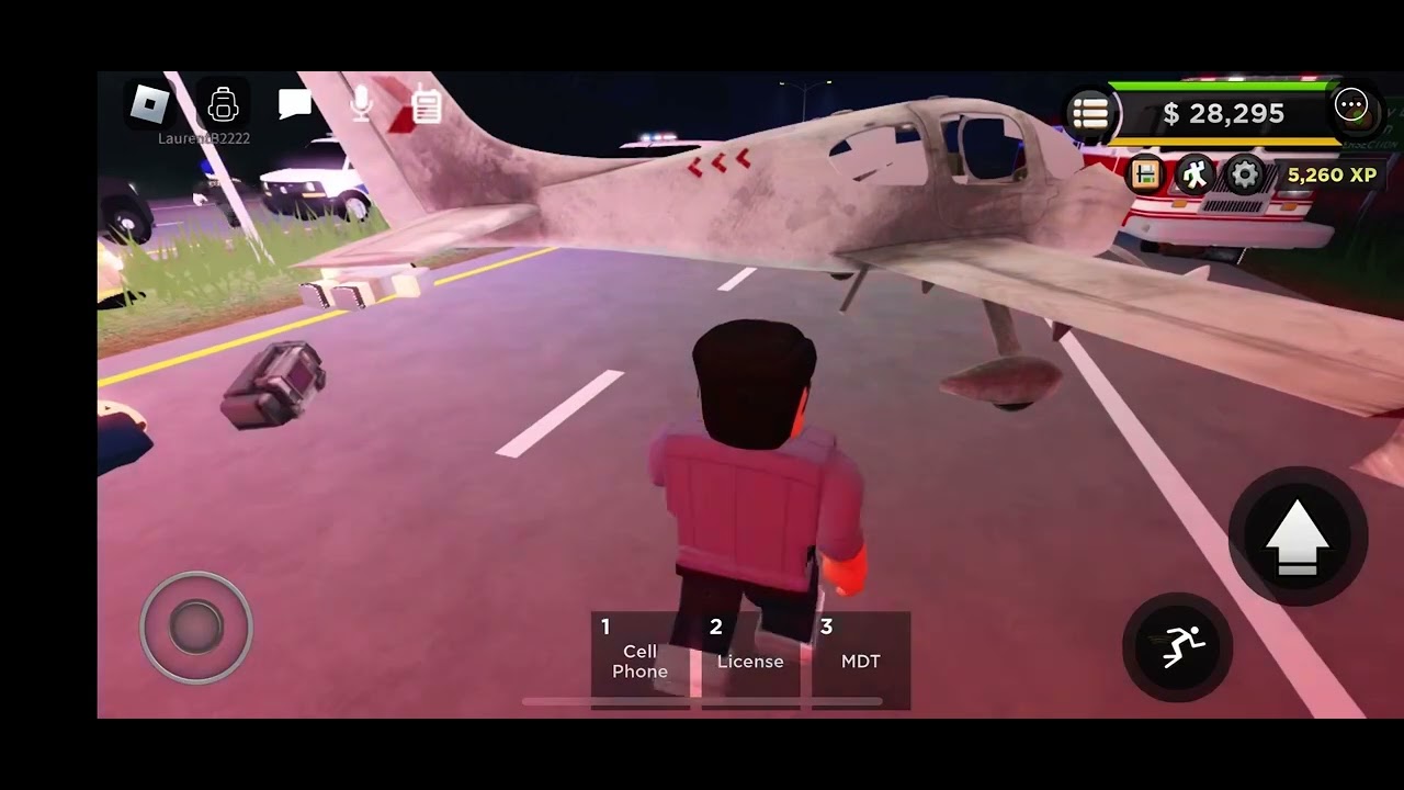 On scene on a plane crash on erlc RP - YouTube