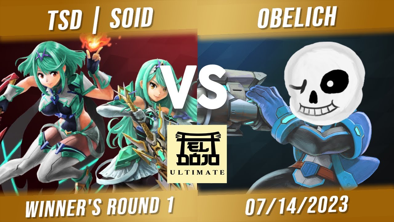 El Dojo Ultimate 1 Winner's Round 1 - Soid(Pyra/Mythra) Vs. Obelich ...