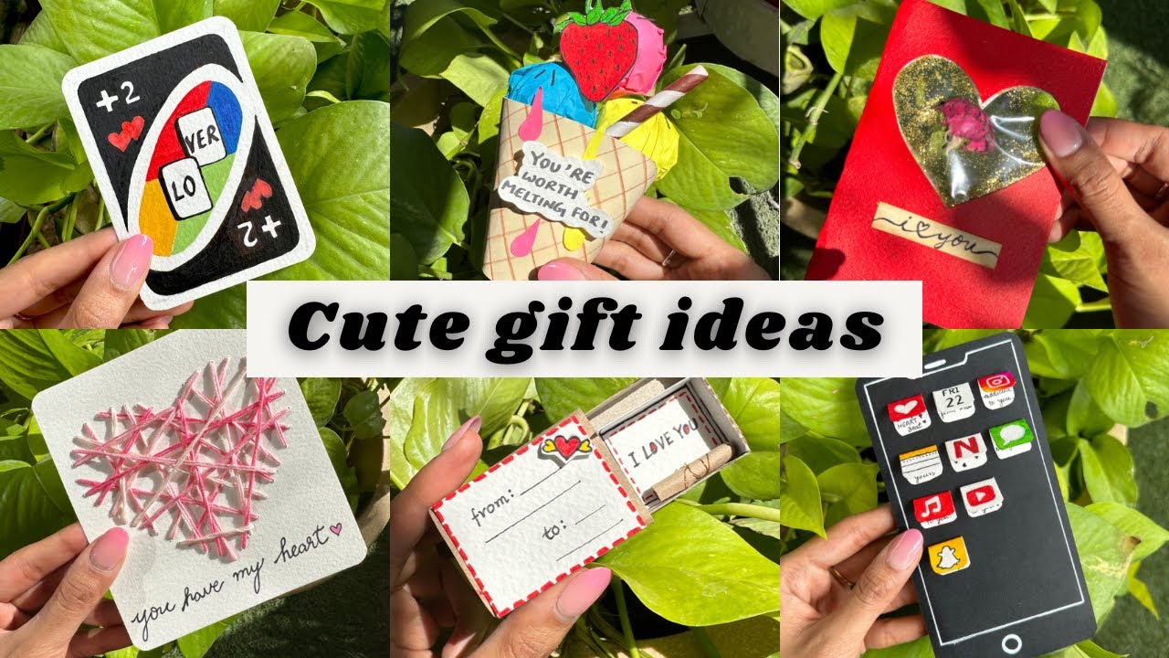 20 Cute Gift Ideas💕 | Easy Present Ideas | QuinnsArte | - YouTube