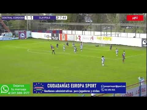 LOS GOLES DE CENTRAL CÓRDOBA ante CLAYPOLE - YouTube
