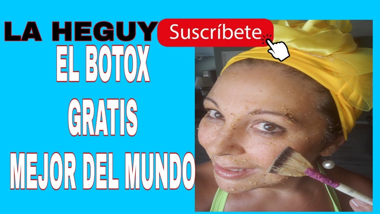 EL MEJOR BOTOX CASERO.TRATALO Y VERAS #bellezaconlaheguy - YouTube