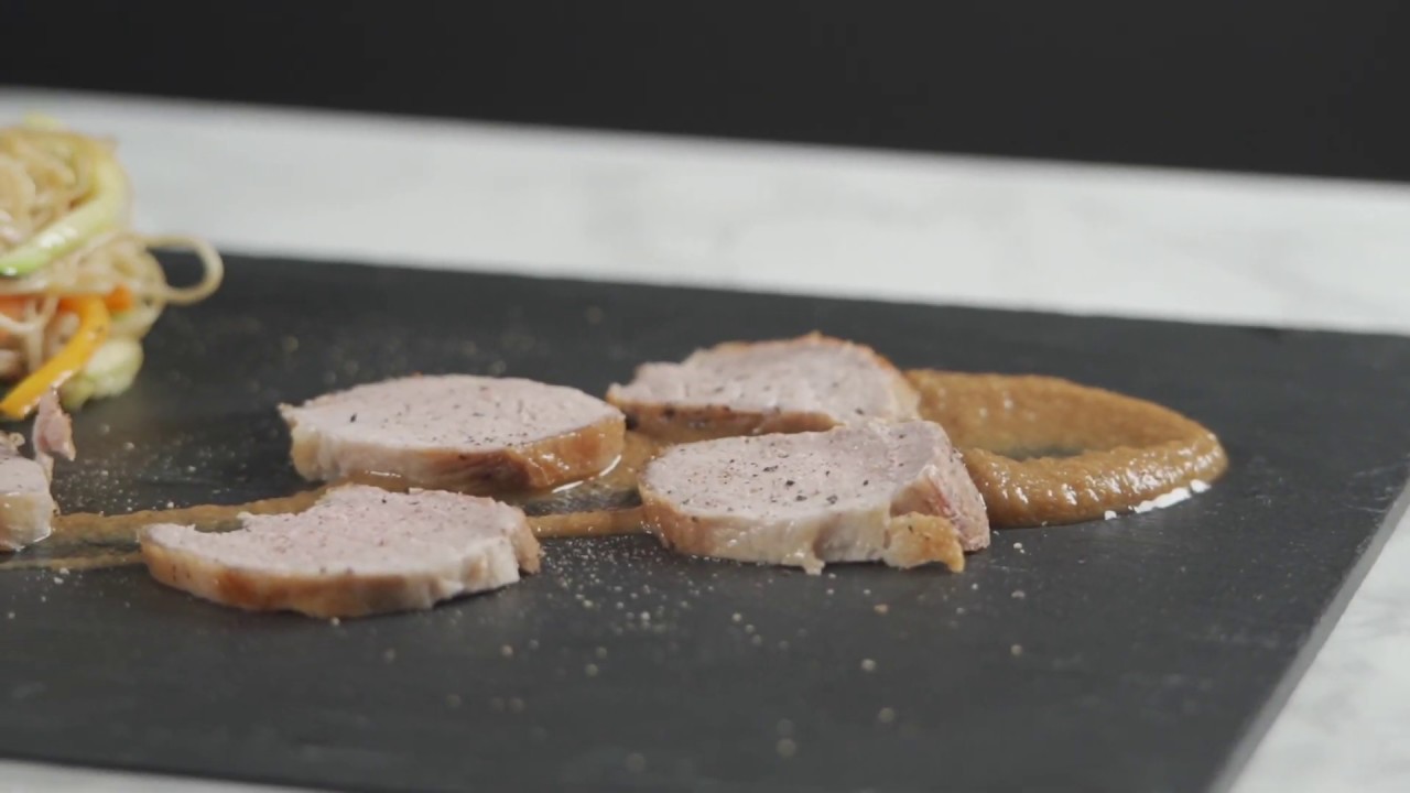 Receta paso a paso: Solomillo oriental con guarnición de fideos - YouTube