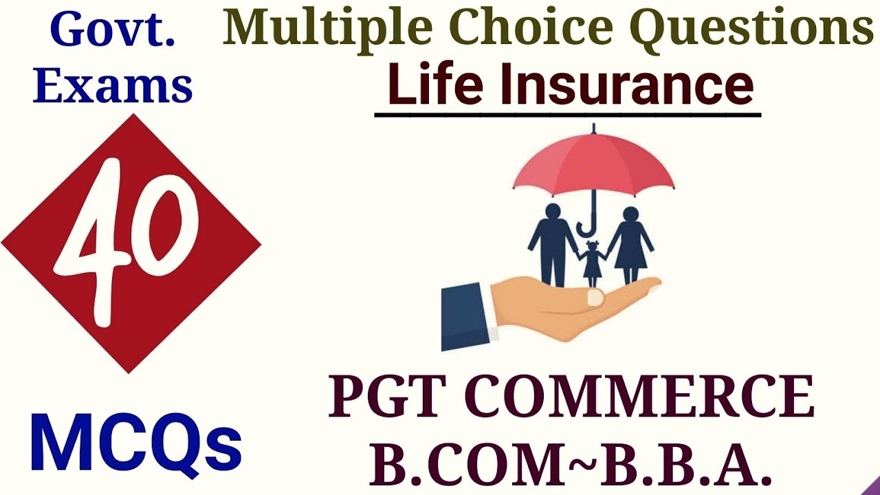 MCQs On Life Insurance | MCQs On Life Insurance Contract | MCQ on ...