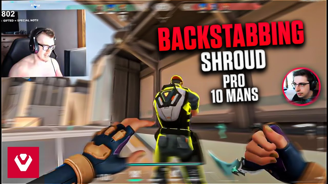 I backstabbed Shroud... (ft. AverageJonas, Shroud, Stewie2k, etc) | SEN ...