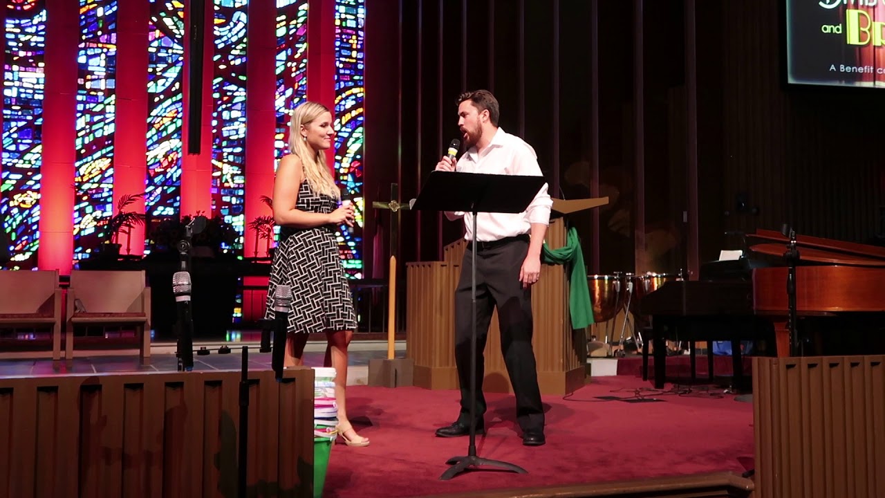 Courtney Koval & Michael Scahill singing ALL I ASK OF YOU - YouTube