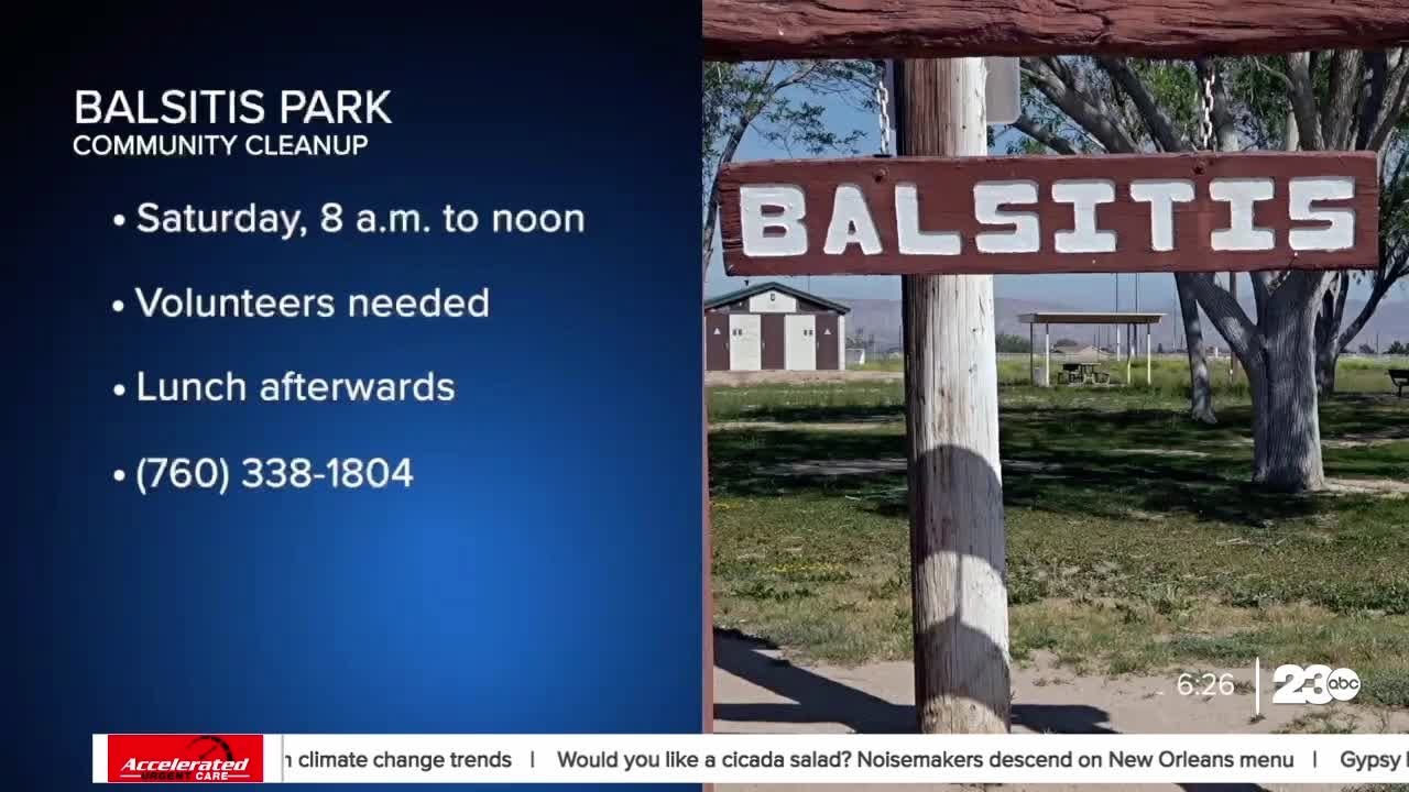 Community to clean up Balsitis Park in Cal City - YouTube